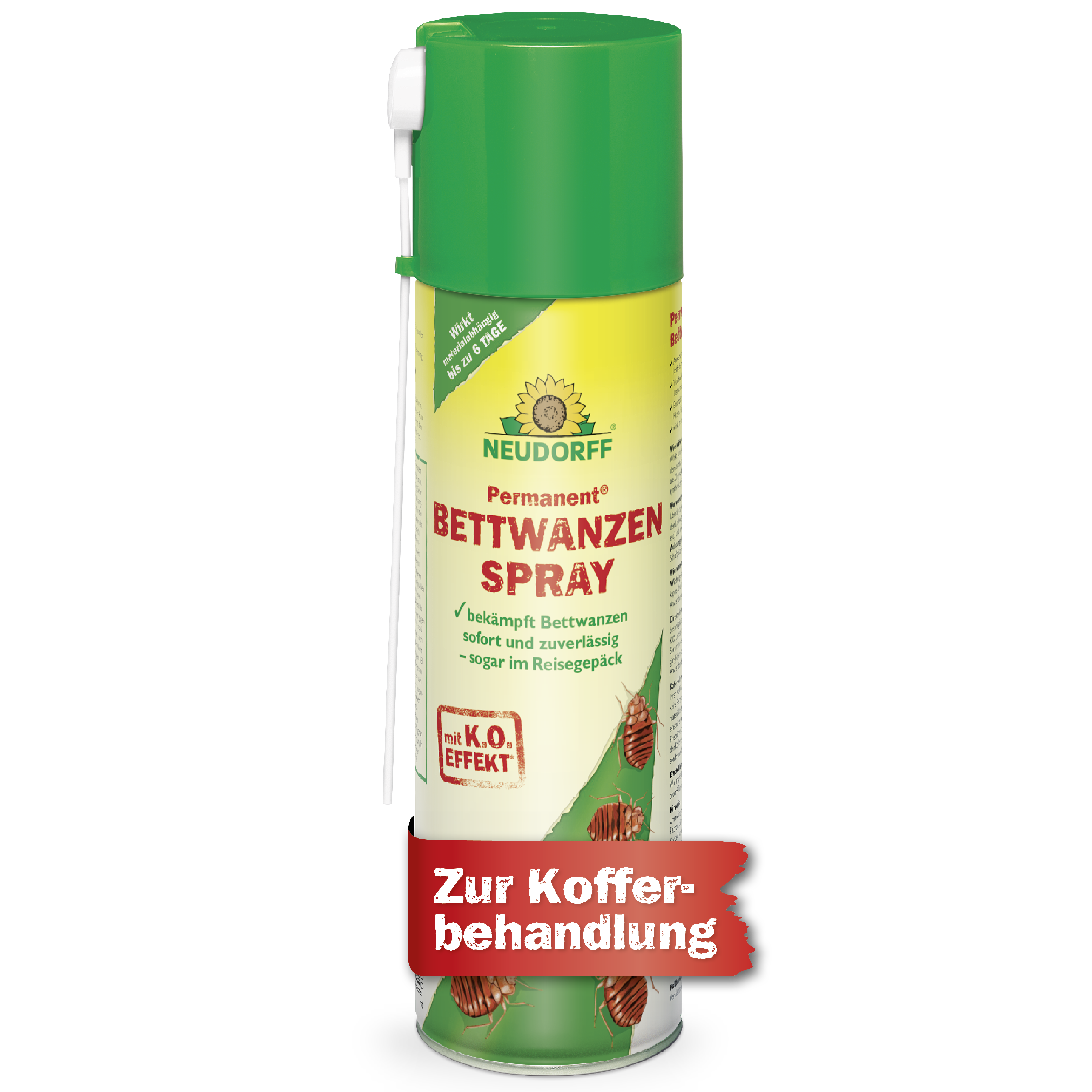 Permanent Bettwanzenspray: Bettwanzen im Bett & Koffer bekämpfen ...